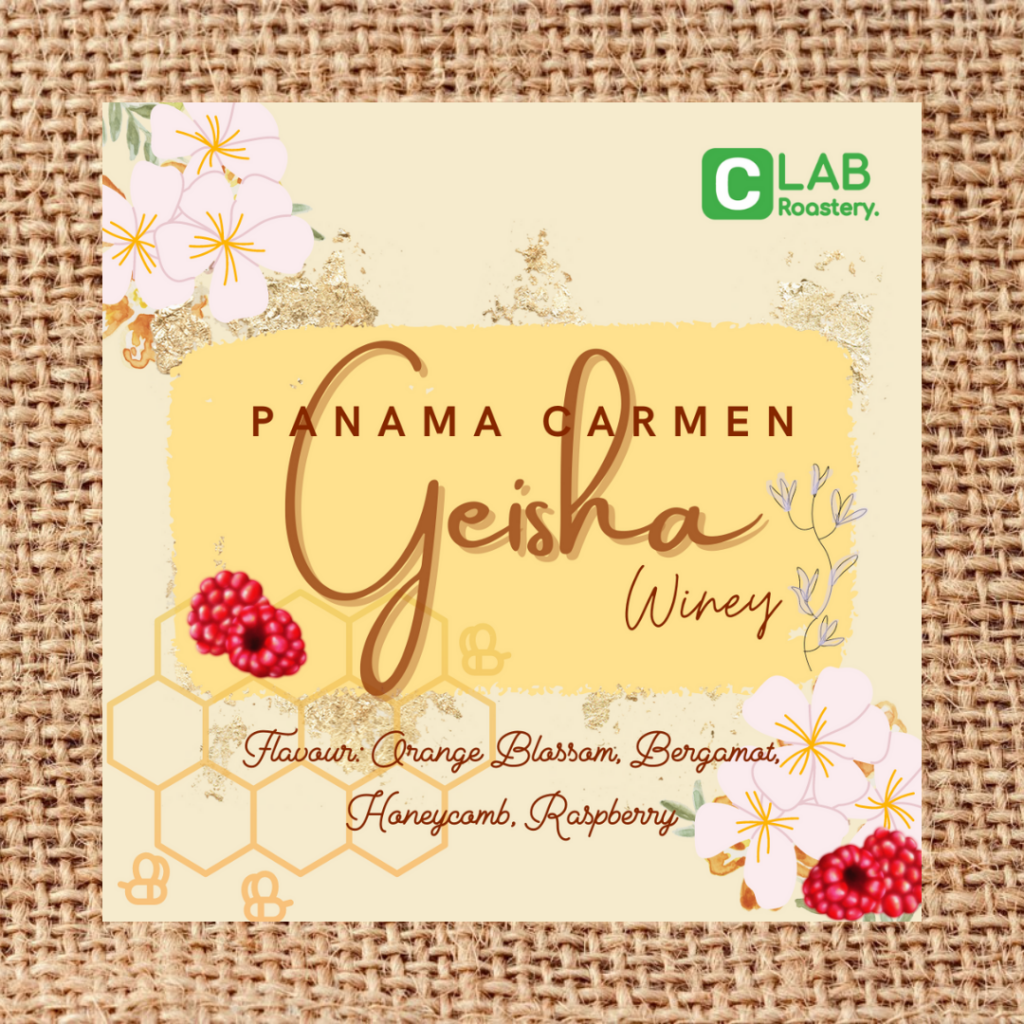 生豆 Panama Carmen Geisha Winey - C LAB Roastery.